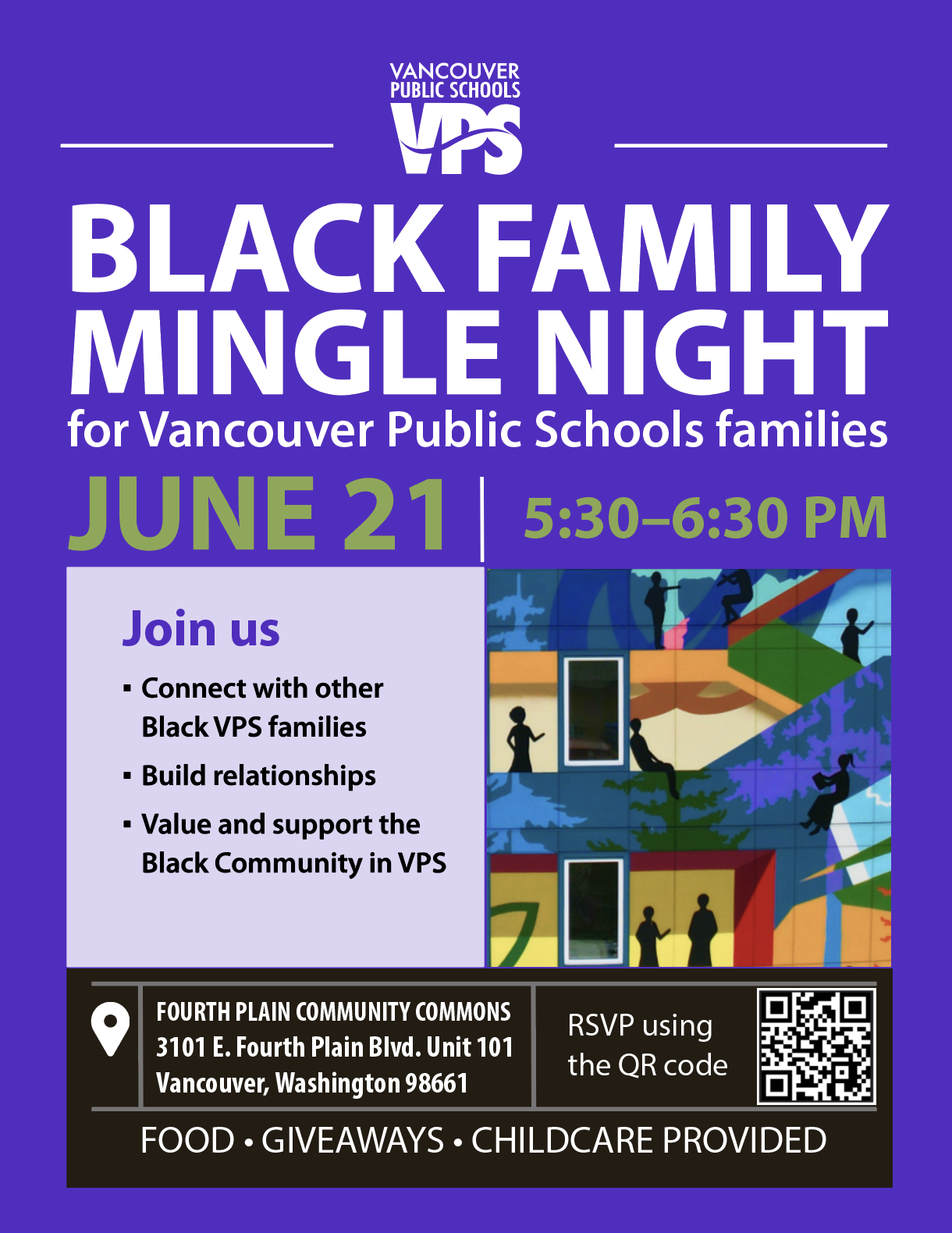 Black Family Mingle Night – McLoughlin Middle School